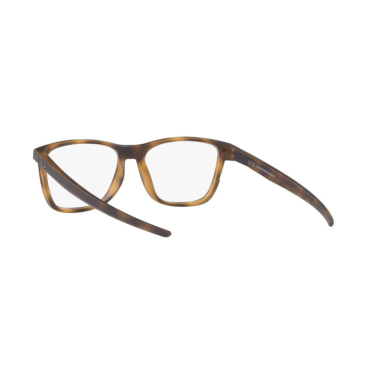 Oakley Men's Ox8163f Centerboard Low Bridge Fit Square Prescription Eyewear Frames, Satin Brown Havana/Demo Lens, 54 mm