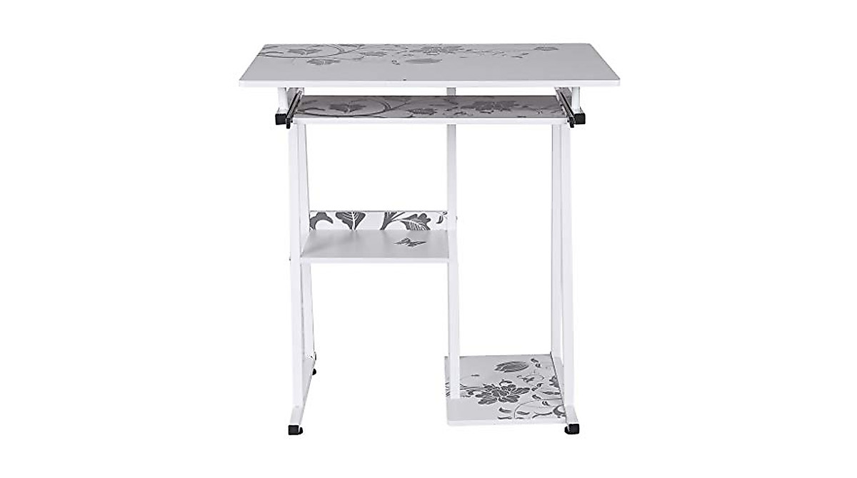 Desktop Computer Desk with Storage - Stylish & Durable Home Office Solution