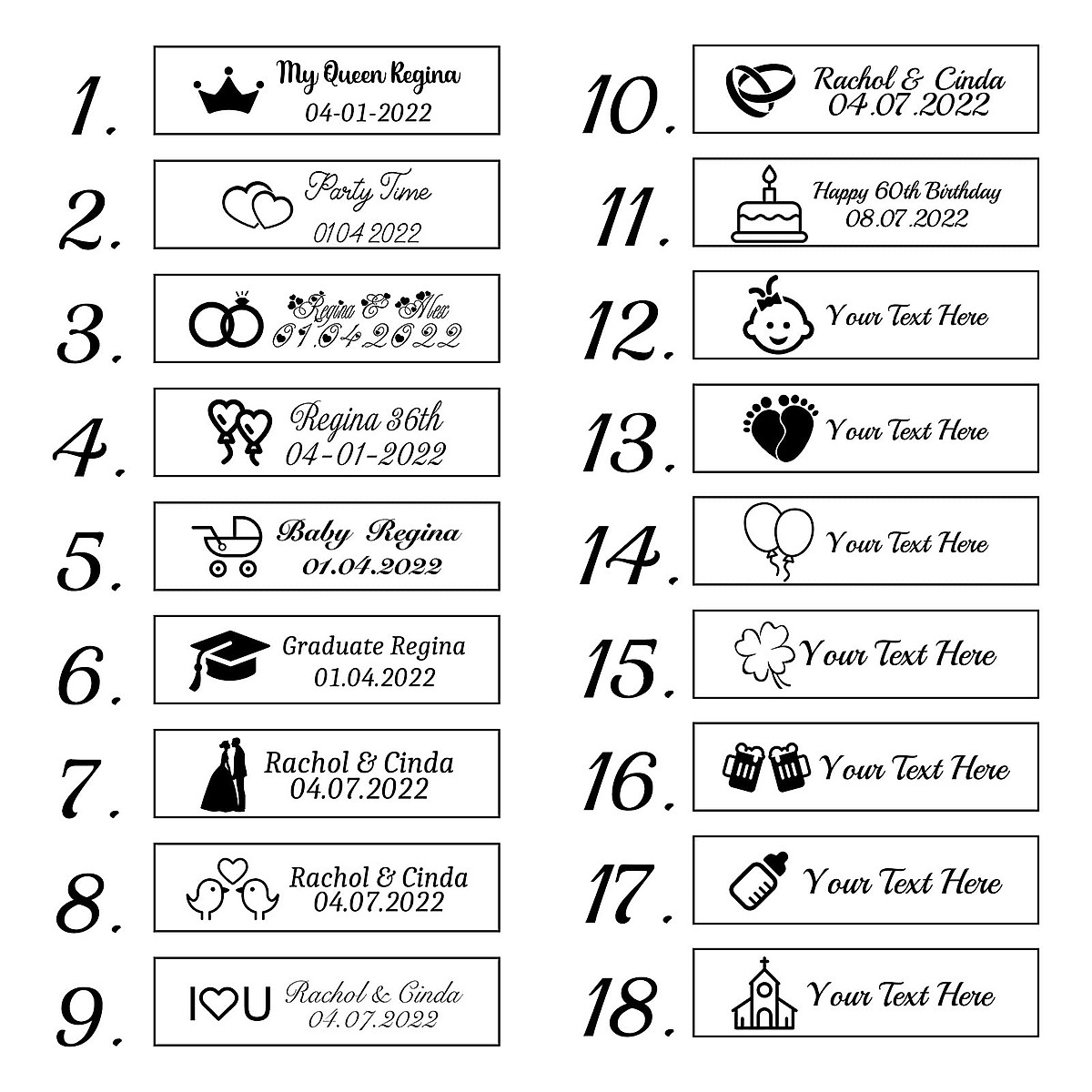 100Pcs Personalized Bottle Opener Custom Keychain Bulk Engraved Customized Wedding Party Baby Shower Favors Gifts for Guests