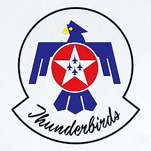 CafePress U.S. Air Force Thunderbirds Baby Light Bodysuit Cute Infant Bodysuit Baby Romper Cloud White