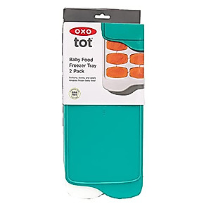 OXO Baby Food Freezer Tray - 2 Pack Updated Teal