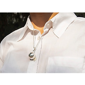 Stimm Harmony Ball Bola Necklace, Anxiety Relief Jewelry for Teens and Adults, Chime Ball Pendant Necklace 20mm - 0.78inch