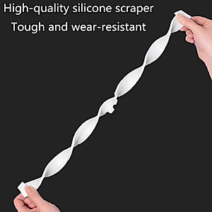 Magic Scrub Broom, Magic Broom 3 in 1, 180° Rotation Multifunction Squeegee Broom, Multifunction Magic Broom, Rubber Magic Broom Sweeper for Floor