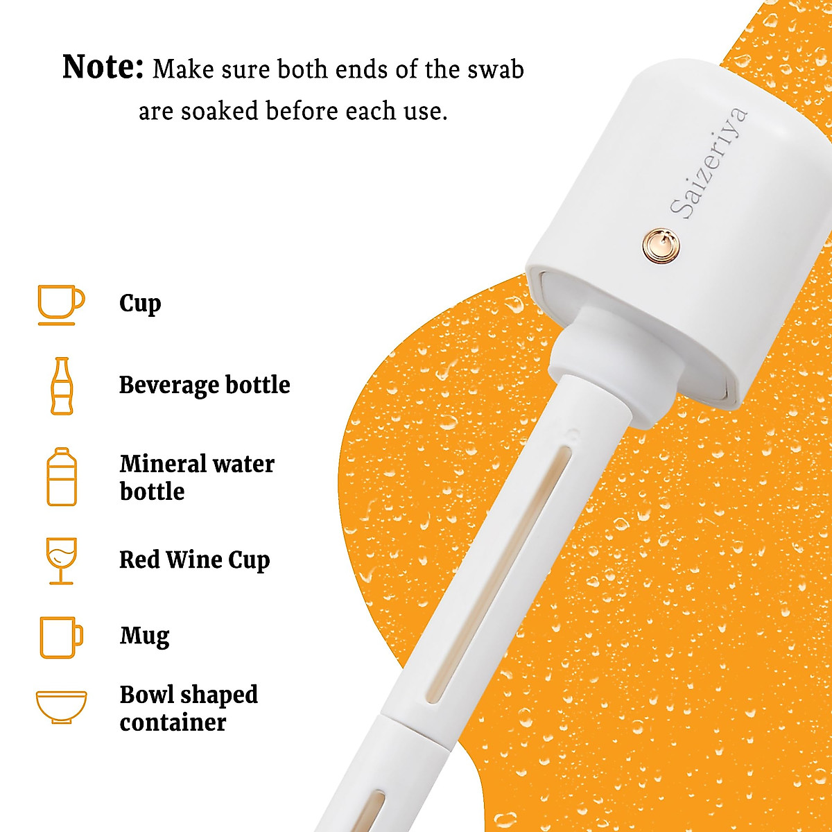 Mini Portable Humidifier, travel humidifier, Small USB Personal Humidifiers with Ultra Quiet, Optional Container, Tiny Travel Easy Use Humidifier for Plants, Car, Office, Hotel - White