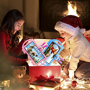 10.1 inch Kids Tablet, Android 11 Tablet for Kids, 32GB ROM,5000mAh Battery, Toddler Tablets with Bluetooth, WiFi, Parental Control, Dual Cameras with Shockproof Case(Pink)