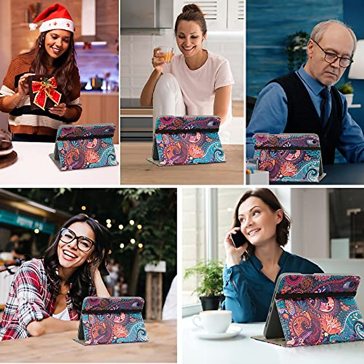 iPad Mini 6 Case with Pencil Holder 8.3 inch 2021, Support 2nd Gen Apple Pencil Charging, Premium PU Leather Smart Cover, Auto Wake/Sleep, Shockproof Protective iPad Mini 6th Generation Case