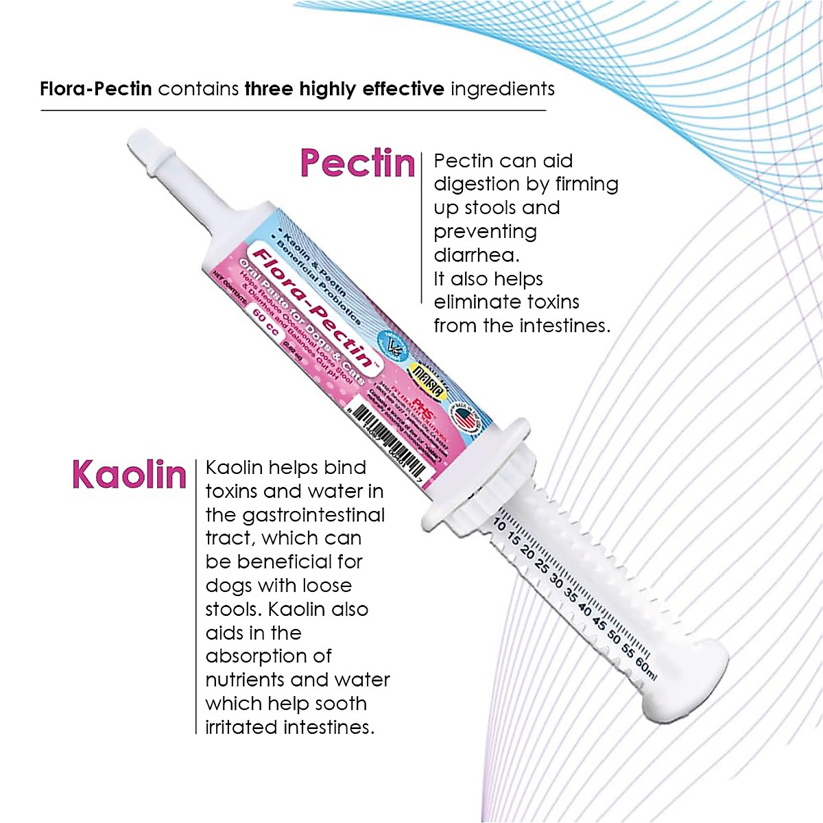 Oral Paste for Dogs & Cats-Helps Reduce Occasional Loose Stool & Diarrhea, Balance Gut pH, Support Normal Digestion & Intestinal Flora-Fast Acting (15 CC - Tasty Chicken Flavor)