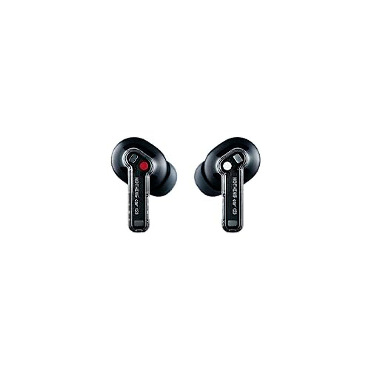Nothing Ear 2 Wireless Earbuds Active Noise Cancellation to 40 db, Bluetooth 5.3 in Ear Headphones with Wireless Charging,36H Playtime IP54 Waterproof Earphones for iPhone & Android,Black