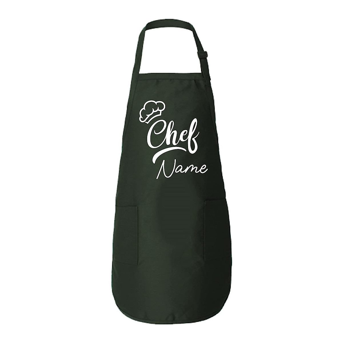 Personalized Chef Apron, Customized Apron, Apron for Daddy, Apron for Mommy, Chef Dad Apron, Chef Mom Apron, Custom Name Apron with Pockets***OPTIONAL EMBRIODERY AVAILABLE***