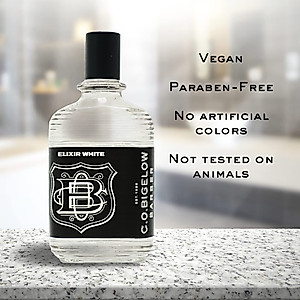 C.O. Bigelow Elixir White Cologne - No. 1585, 2.5 fl oz, Cologne for Men, Modern, Fresh, Refined Clean Citrus & Peppery Wood, Masculine Perfumes for Men