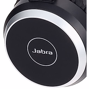 Jabra Evolve 65 MS Wireless Headset, Stereo – Includes Link 370 USB Adapter – Bluetooth Headset with Industry-Leading Wireless Performance, Advanced Noise-Cancelling Microphone, All Day Battery