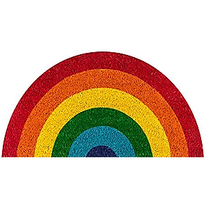 Novogratz Aloha Collection Rainbow Doormat, 1'4" x 2'6", Multicolor