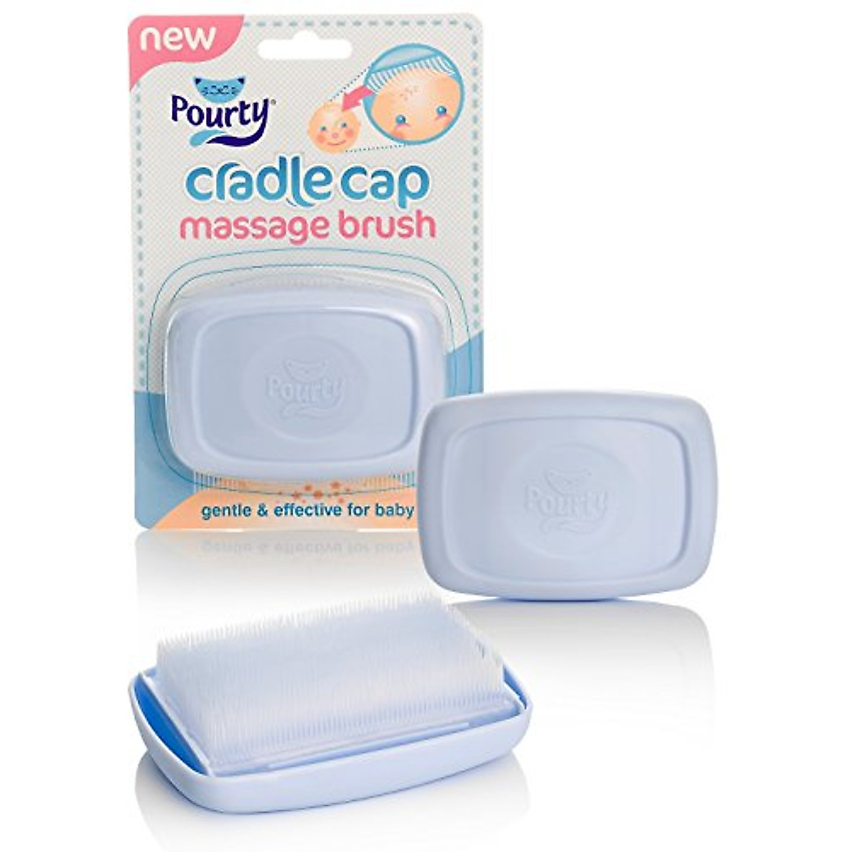 Pourty Potty Cradle Cap Massage Brush