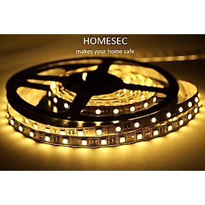 HOMESEC makes your home safe Led Strip Led Light 5050 (30leds/3.28feet, roll Length 39,37ft,12meters)