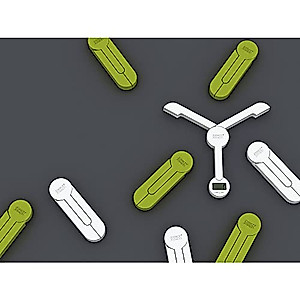 Joseph Joseph 40071 TriScale Compact Folding Digital Kitchen Food Scale, White