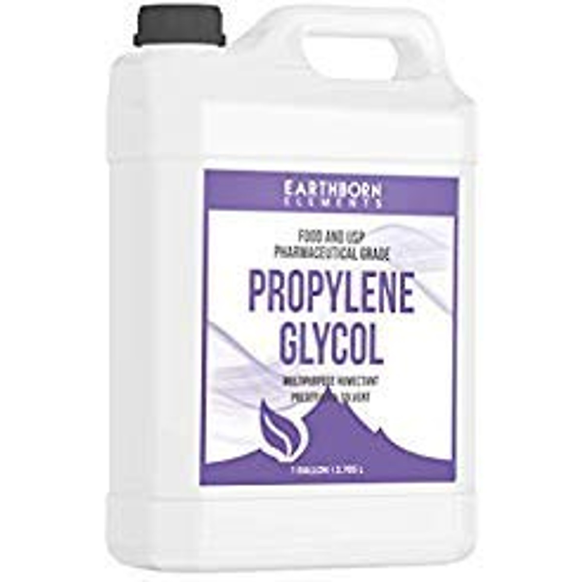 Earthborn Elements Propylene Glycol 1 Gallon, Pure & Undiluted, No Additives