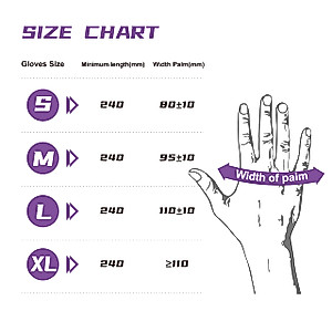 Daddy's Choice Disposable Blue Nitrile Gloves, Size Large, No Latex, No Powder, Safe Working Gloves, House Cleaning gloves,100pcs (Large)