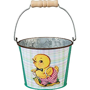 Primitives by Kathy Happy Easter Decorative Bucket Set