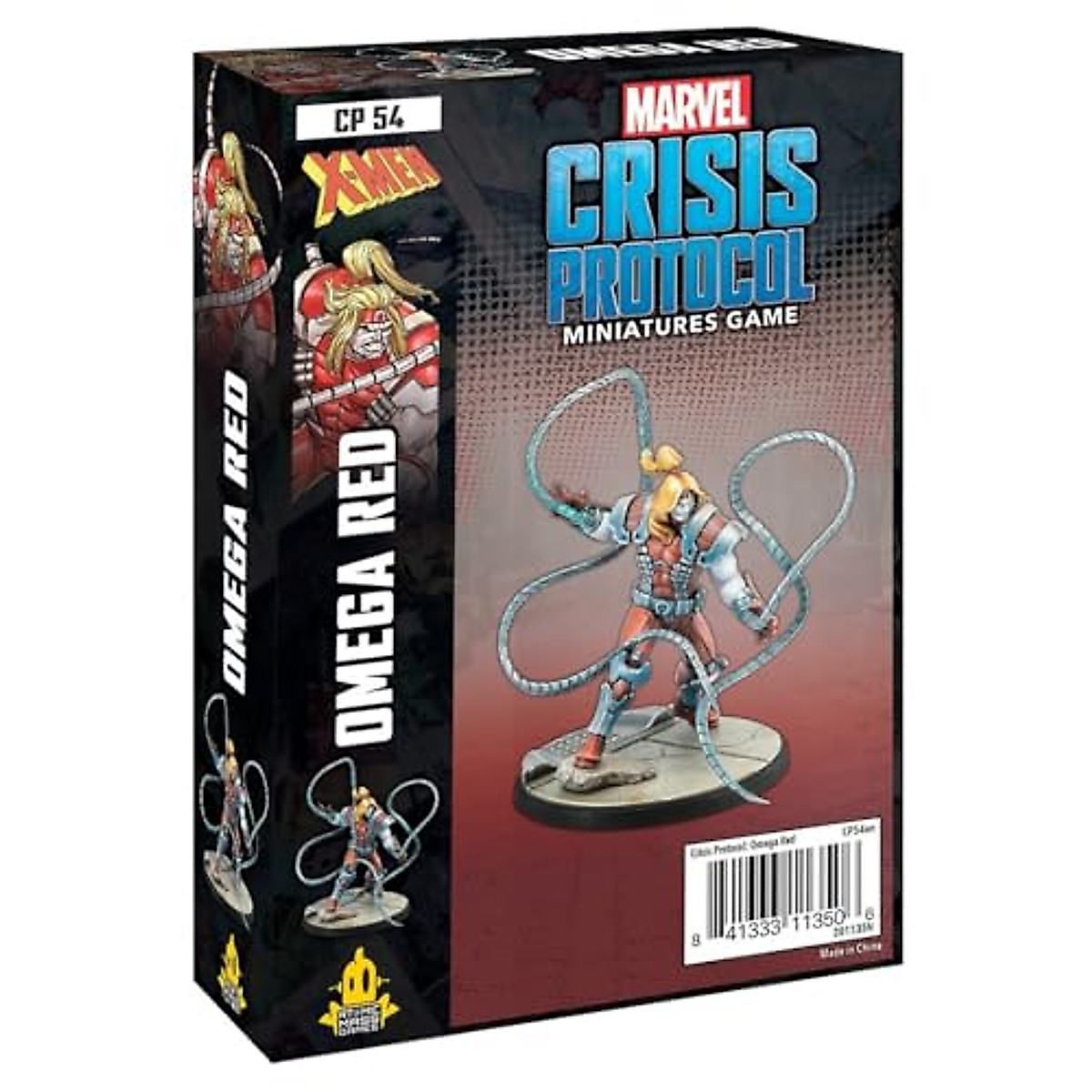 Marvel Crisis Protocol Omega Red CHARACTER PACK | Miniatures Battle Game | Strategy Game for Adults and Teens | Ages 14+ | 2 Players | Avg. Playtime 90 Minutes | Made by Atomic Mass Games