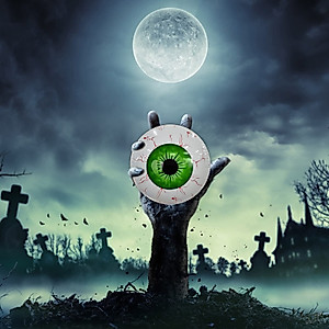 IAMAGOODLADY Halloween Decor Scary,Halloween Inflatables Eyeball Decorations Eyeballs Indoor Outdoor and Garden Halloween Decors Under Overstock Items Clearance Prime Scary Party Supplies
