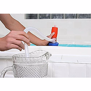 AquaPod Kit Original - Bathtub Bladder BPA free and Made in USA! Water Storage Bladder, Hurricane Survival (65 gallons – larger tubs can hold up to 100 gallons of water)