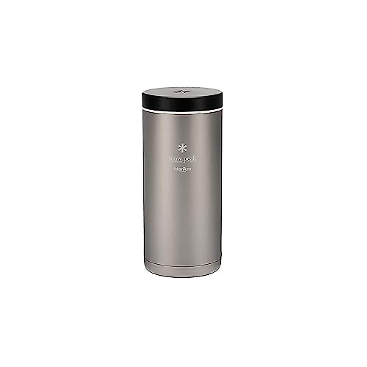 Snow Peak Titanium Kanpai Bottle - Double-Wall Insulated Thermos Water Bottle - Perfect Addition to Camping, Hiking, or Backpacking Gear - Bottle Keeps Drinks Hot or Cold - 350 ml