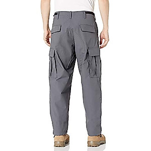 Tru-Spec Men's BDU Pants - Tactical Uniform Pants for Military and Law Enforcement, 65/35 Poly Cotton Blend, Charcoal Grey, Medium