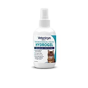 Vetericyn Plus Cat Wound Care Hydrogel Spray | Feline Healing Aid and Wound Protectant, Sprayable Gel to Relieve Cat Itchy Skin. 3 ounces