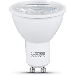 Feit Electric LED MR16 with a GU10 Base Light Bulb - 50W Equivalent - 10 Year Life - 500 Lumen - 5000K Daylight - Dimmable | 6-Pack