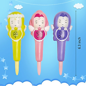 LemoHome Cute Pens squishy pens gel ink Animals Pens cute stationary Kawaii Pens Decompression Stress Relief Sponge Pens Set For Students Kids With Replacement Refills (Black)