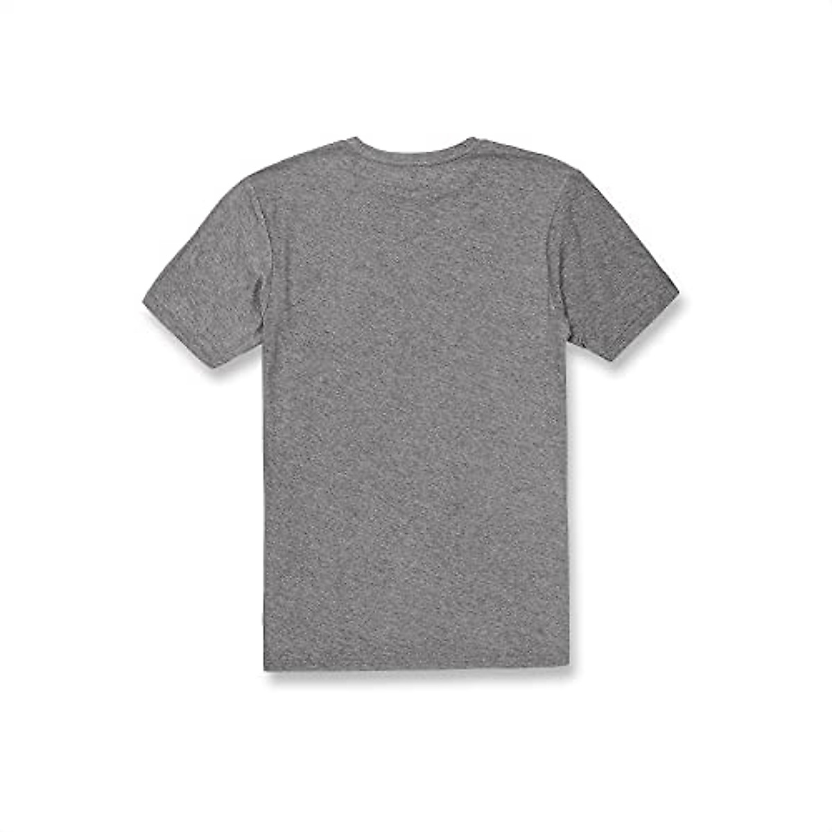 Volcom Men's Regular Stone Tech Short Sleeve T-Shirt, Charcoal Heather, Large