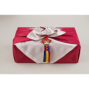 NotBiChae Premium Bronzeware Rice Bowl Soup Bowl 2 Sets Korean Traditional Handmade Tableware BANGJJA YUGI with Gift Wrap