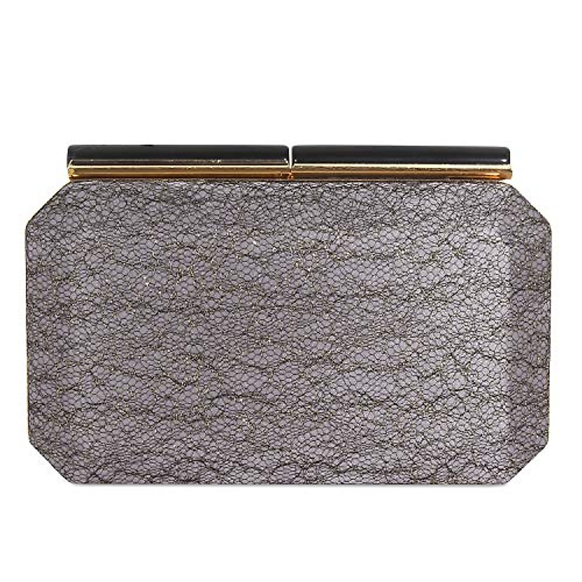 Pink Cocktail Hexagon Black Party Wear Beautiful Casual Clutch Evening Cluth For Valentine Gift