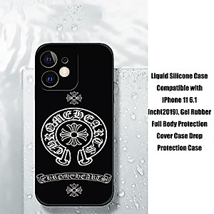 iPhone 11 Case, Silicone [Camera Protecion] Upgraded Phone Case with Soft Anti-Scratch Microfiber Lining, 6.1 inch for Girls Lady Men Boy