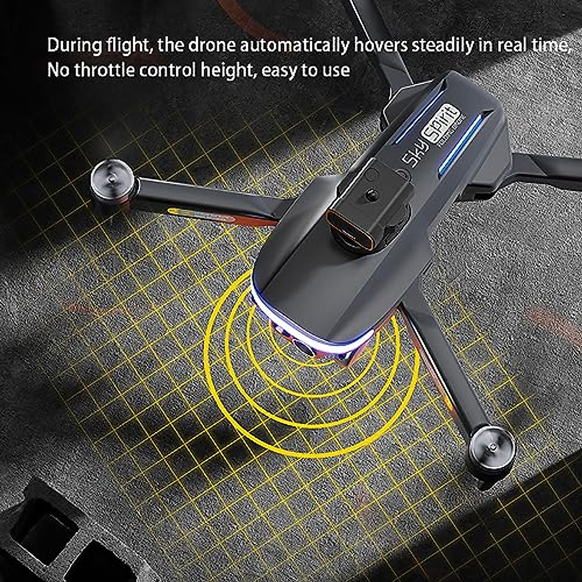 RKSTD Adult And Children Dual Camera Drone With 540° Smart Obstacle Avoidance, HD FPV Camera Mini RC Quadcopter Toy, One Button Start/Return, Altitude Hold, Track Flight