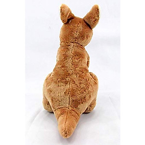 Kangaroo Stuffed Animal Plush Doll Stuffed | Super Soft, Huggable Kangaroo Toy for Baby and Toddler Boys, Girls | Cuddle Pillow Stuffed with PP Cotton Filling | Great Gift Idea for Birthda, Holidays