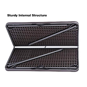 Lineslife Square Folding Card Table Portable with Collapsible Legs, 34'' Fold in Half Small Card Table for Outdoor Indoor, Lightweight Compact for Camping Dining Party, Brown