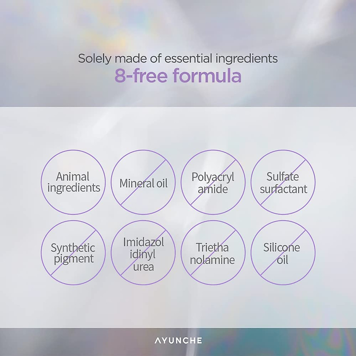 AYUNCHE Derma Calming Shampoo 11.8oz [For Dry & Sensitive Scalp] | Gentle Hydrating Scalp Care | Strengthen Scalp Barrier | Vegan Shampoo | Korean Salon Brand