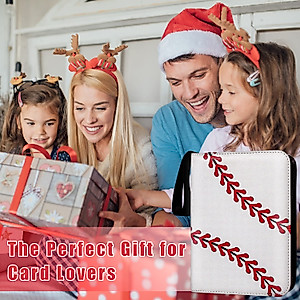 Sunhorse Card Binder 900 Pockets, Trading Card Binder with Sleeves, Baseball Card Binder, Trading Card Albums Sports Card Binder Collectible Fits 900 Cards with 50 Removable Sleeves