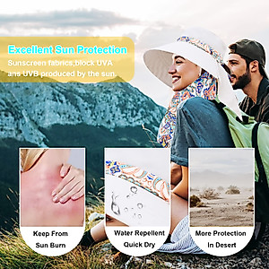 Women Sun Protection Hat Ponytail Neck Face Flap Cover Garden Summer Hats Travel Outdoor Fishing Visor Cap Chin Cord Sports M9099-mise