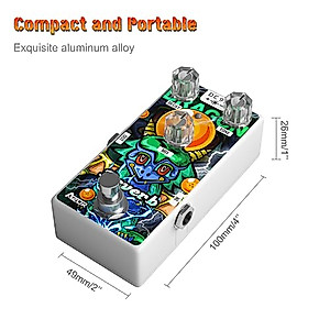 AZOR Reverb Guitar Pedal Dragon Pure Reverb Guitar Effect Pedal for Electric Guitar AP509