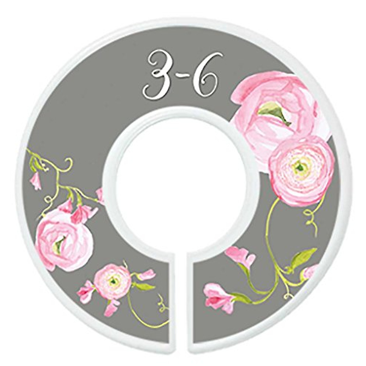 Mumsy Goose Nursery Closet Dividers Baby Girl Clothes Dividers Closet Organizers