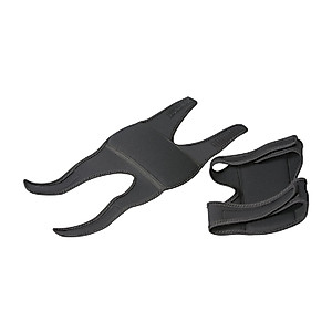 Wanty Knee Pads Gardening - Garden Knee Pads - Knee Protectors, New Neoprene Soft Ultra Comfort Knee Pads Knee Caps Knee Protector for Home Gardener Water-Resistant Construction (Black)