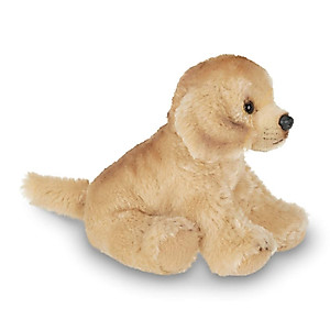 Bearington Lil' Goldie The Golden Retriever Stuffed Animal, 6.5 Inch Stuffed Dog