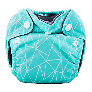 Thank u Mom Pocket Newborn Cloth Diapers for Less Than 12pounds Baby 4 Pack (Triangle) Small