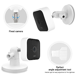 Magnetic Camera Wall Mount Stand for Blink Mini, Blink Mini 2,Blink Outdoor 4/3,Blink XT/XT2, Blink Indoor, No Tools Directly Attached to Steel or Other Magnetic Surfaces ,White