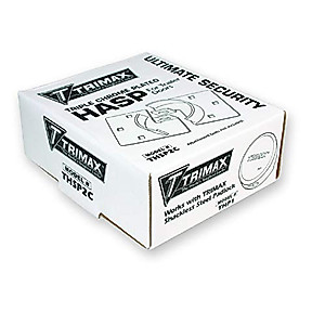 Trimax THSP2C Hockey Puck Internal Shackle Door Hasp - 2 Piece
