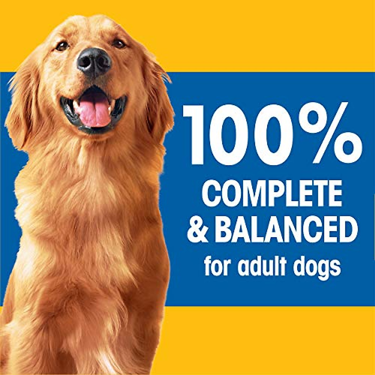 Pedigree Complete Nutrition Adult Dry Dog Food Roasted Chicken, Rice & Vegetable Flavor Dog Kibble, 30 lb. Bag