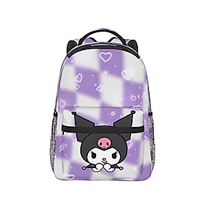 DIEZ Anime Kawaii Backpack Casual Lightweight Backpack Travel Laptop Bag For College Anime Cartoon Cosplay Bag
