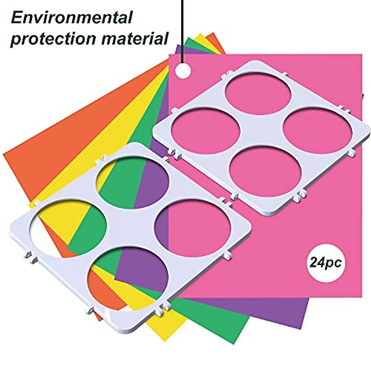 Vinyl Roll Holder, Vinly Storage Organizer, Craft Storage up to 40 Vinly Rolls, Vinyl Organizing System, 24 Pcs